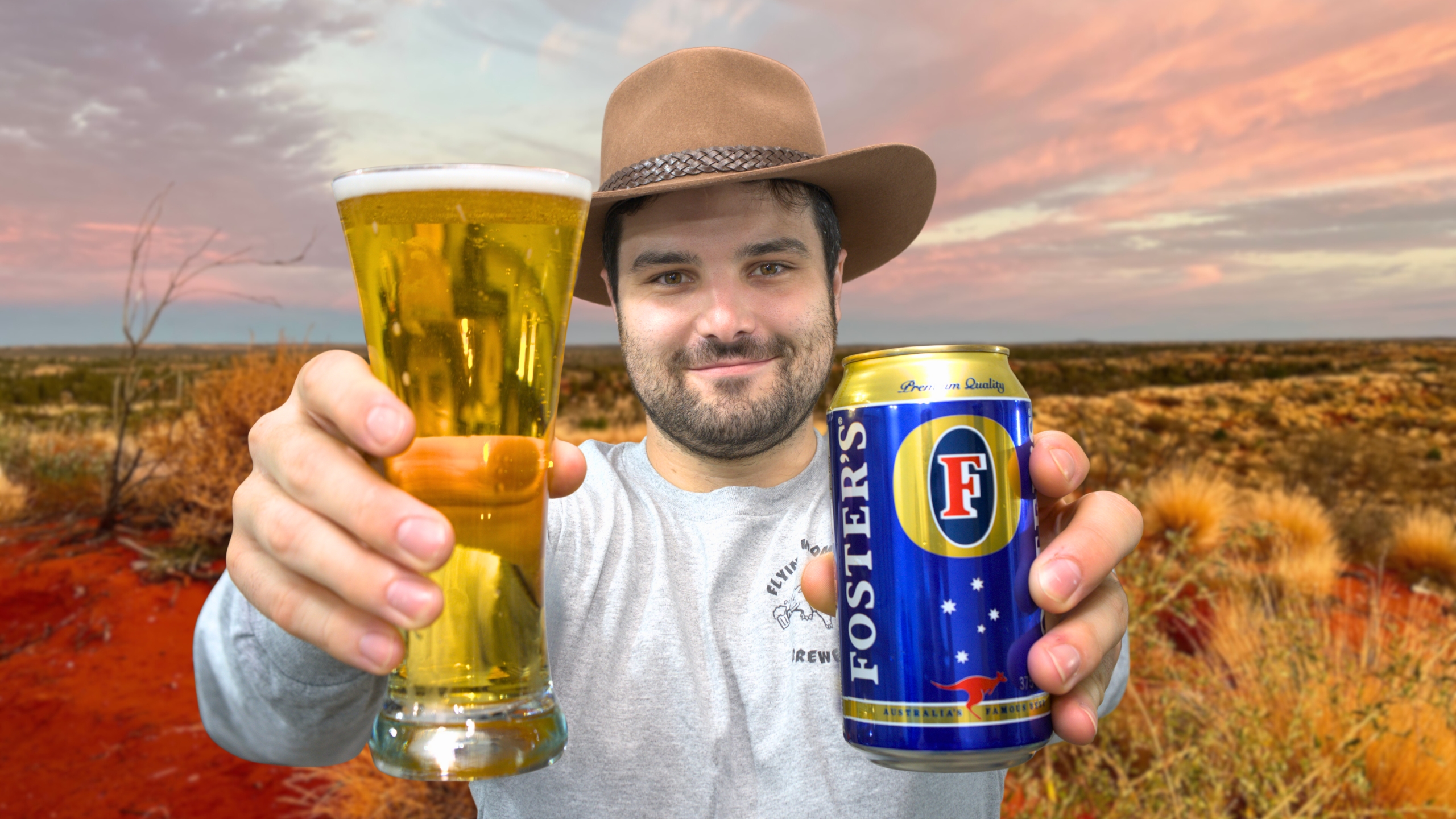The Flying Wombat | Fosters Lager Clone... But Better! Recipe