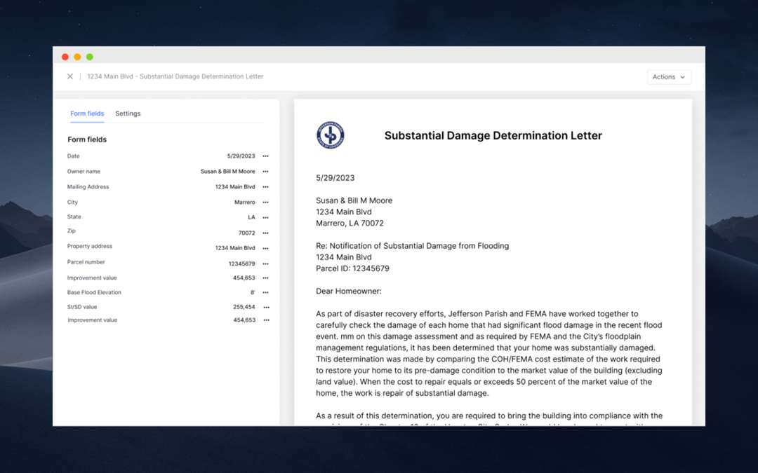 Document Generation - Forerunner