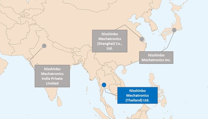 About Us - Nisshinbo Mechatronics (Thailand) Ltd.