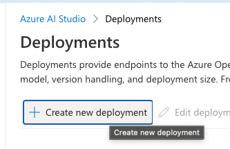 Setting Up an OpenAI Model on Microsoft Azure