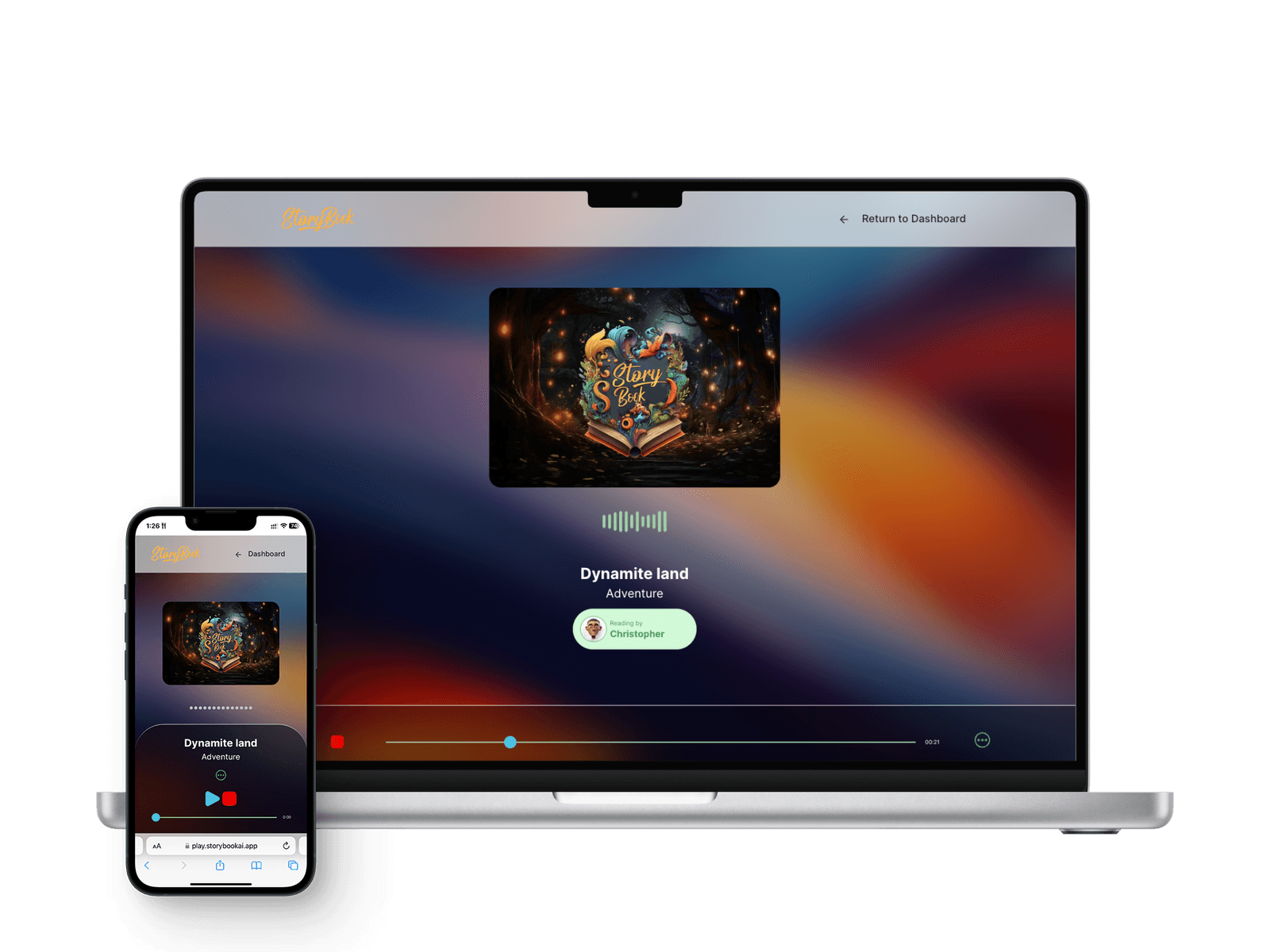 Create Audiobooks with AI-Generated Audio | StoryBook AI