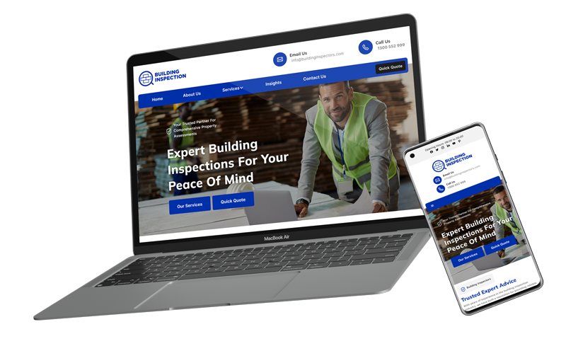 Integrated Website | Building Inspection App