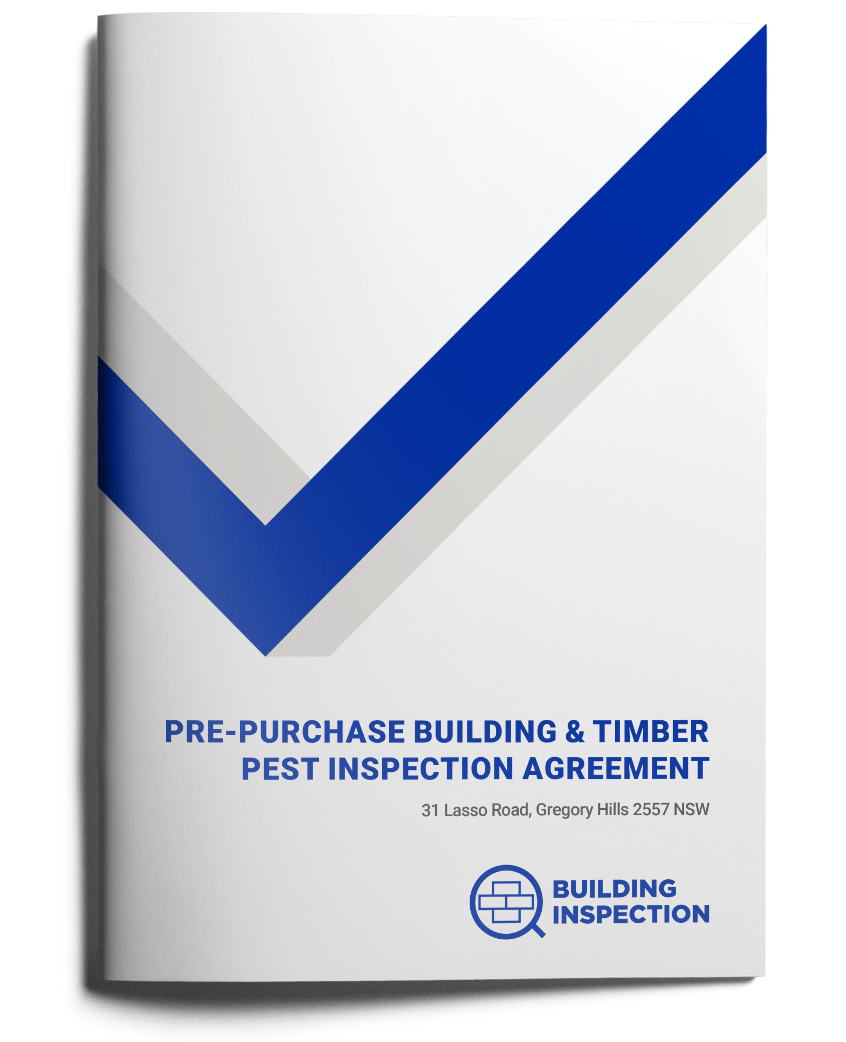 Pre-Purchase Building & Timber Pest Inspection Agreement - Building ...