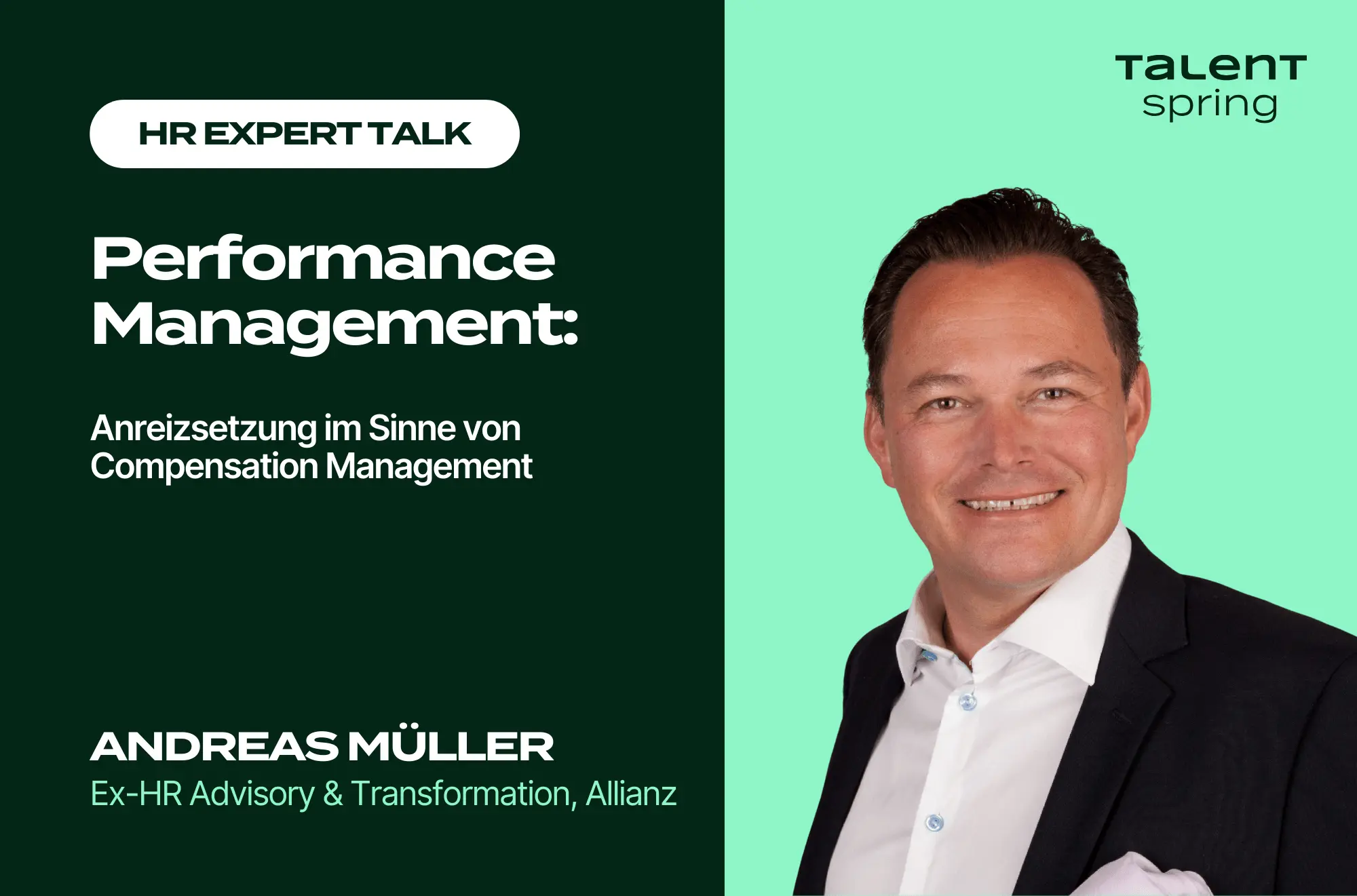 Talentspring | Expert Talk mit Dr. Andreas Müller