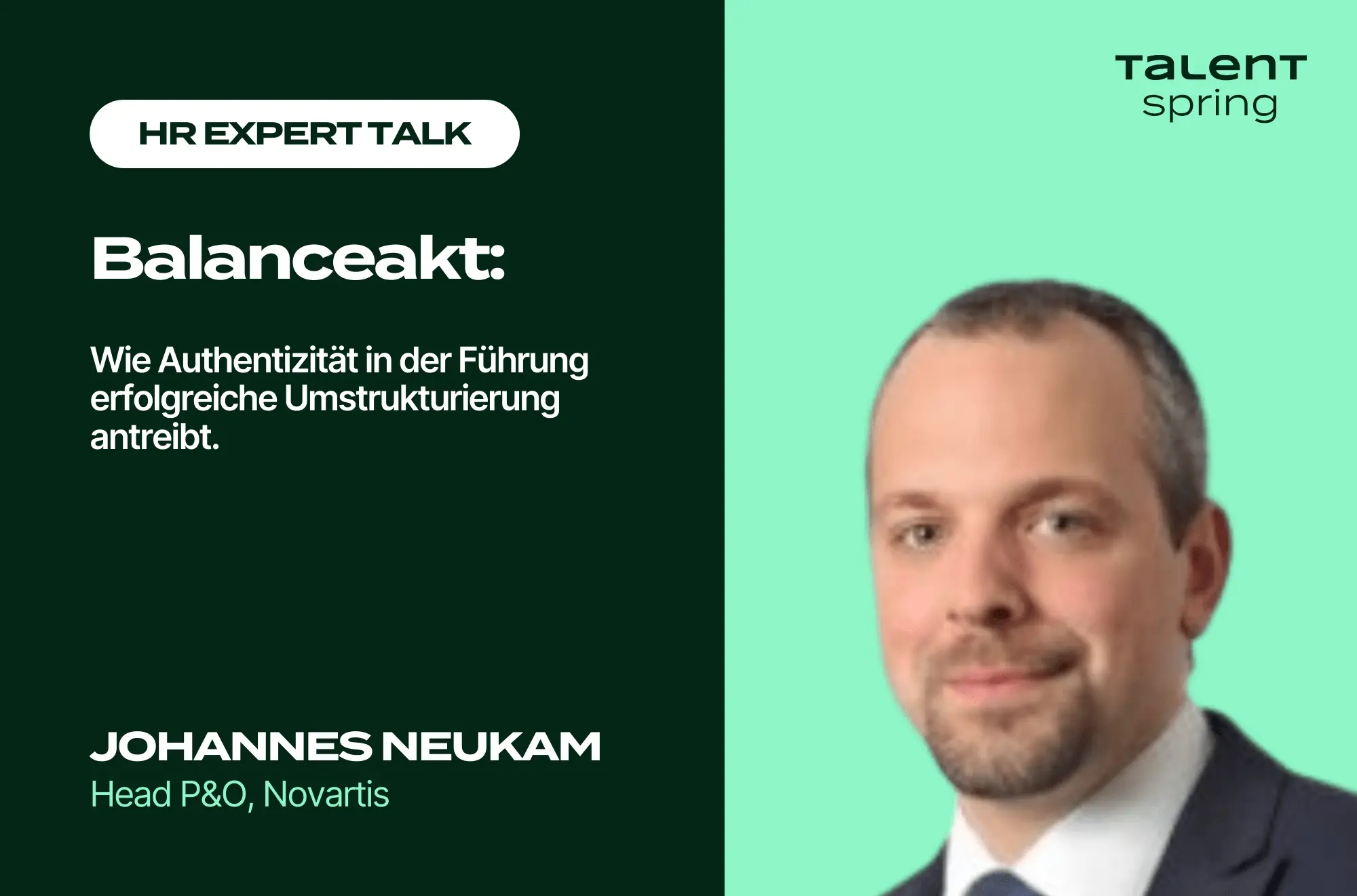 Talentspring | Expert Talk mit Johannes Neukam