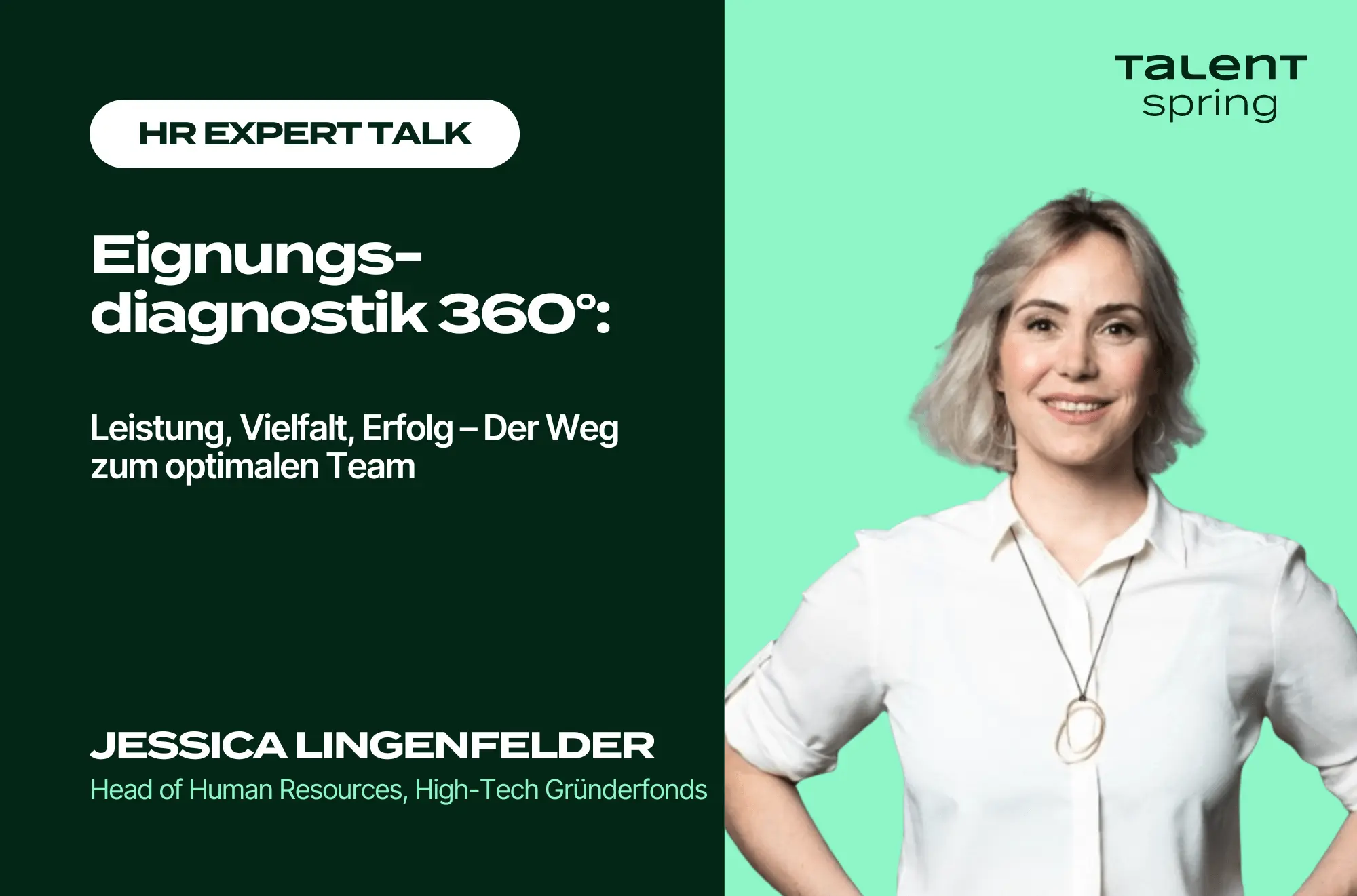 Talentspring | Expert Talk mit Jessica Lingenfelder