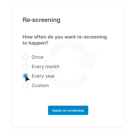 Rescreening - Veremark