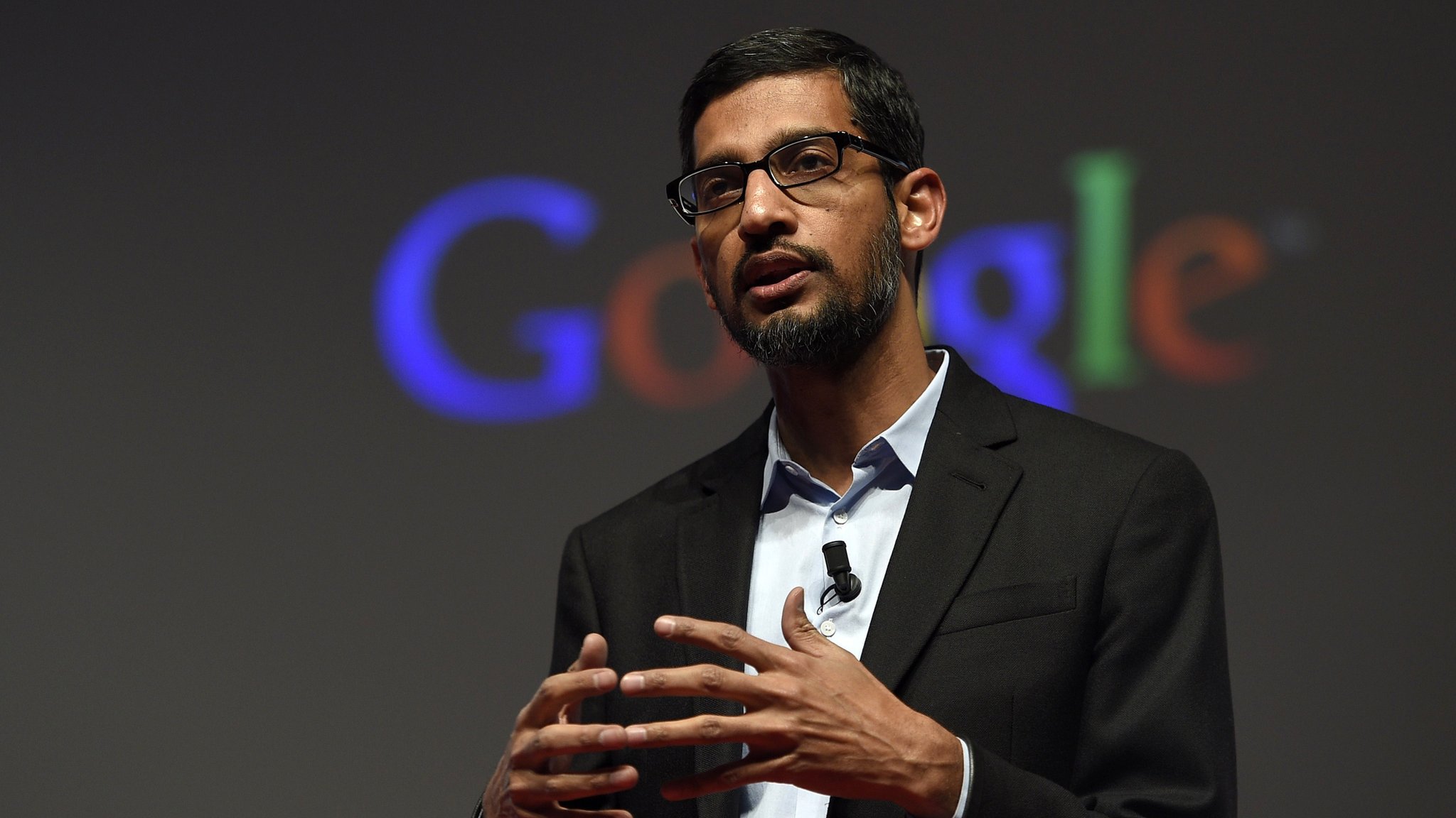 Google CEO Pichai speaks about competition and efficiency at code ...