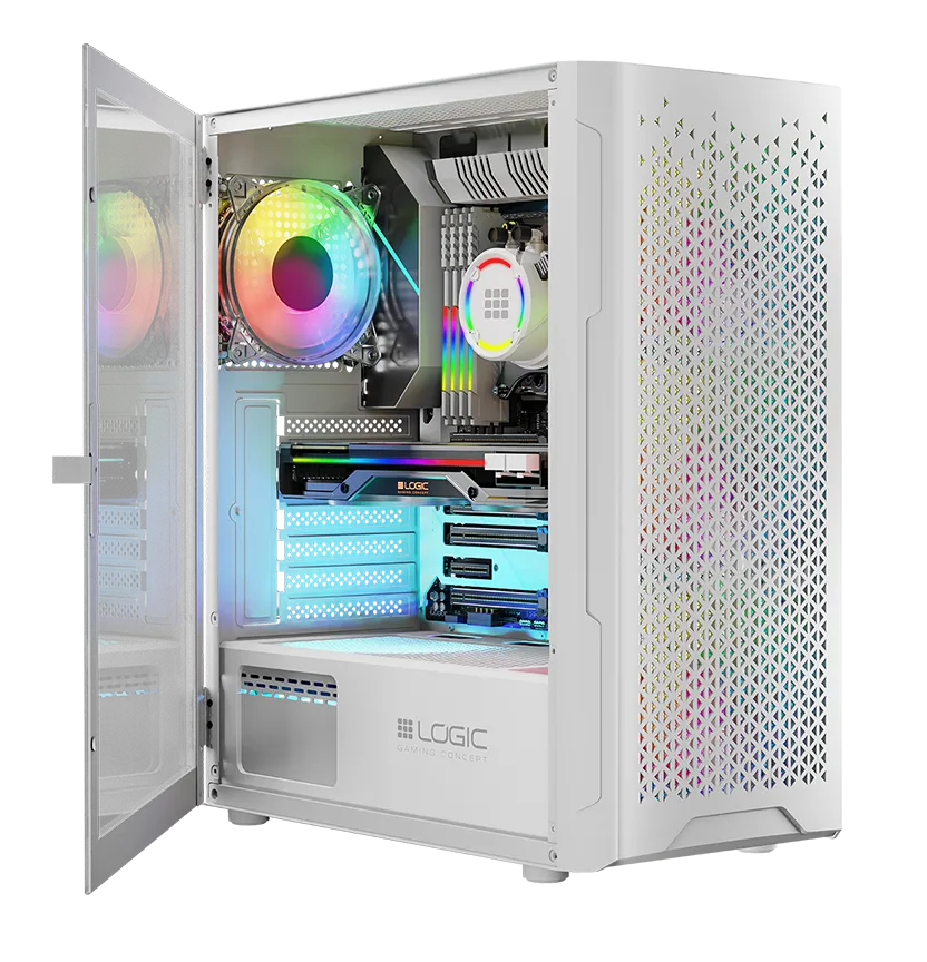 Aramis ARGB Midi White - Logic Concept