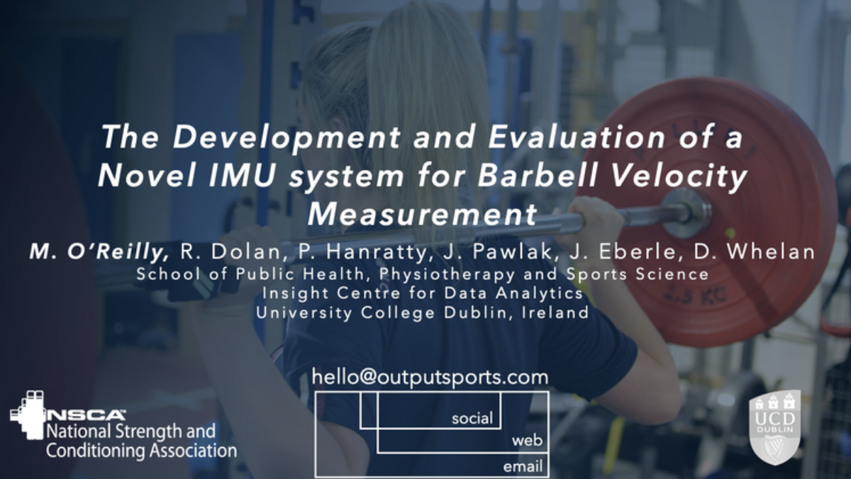 The Validity and Reliability of Output Sports