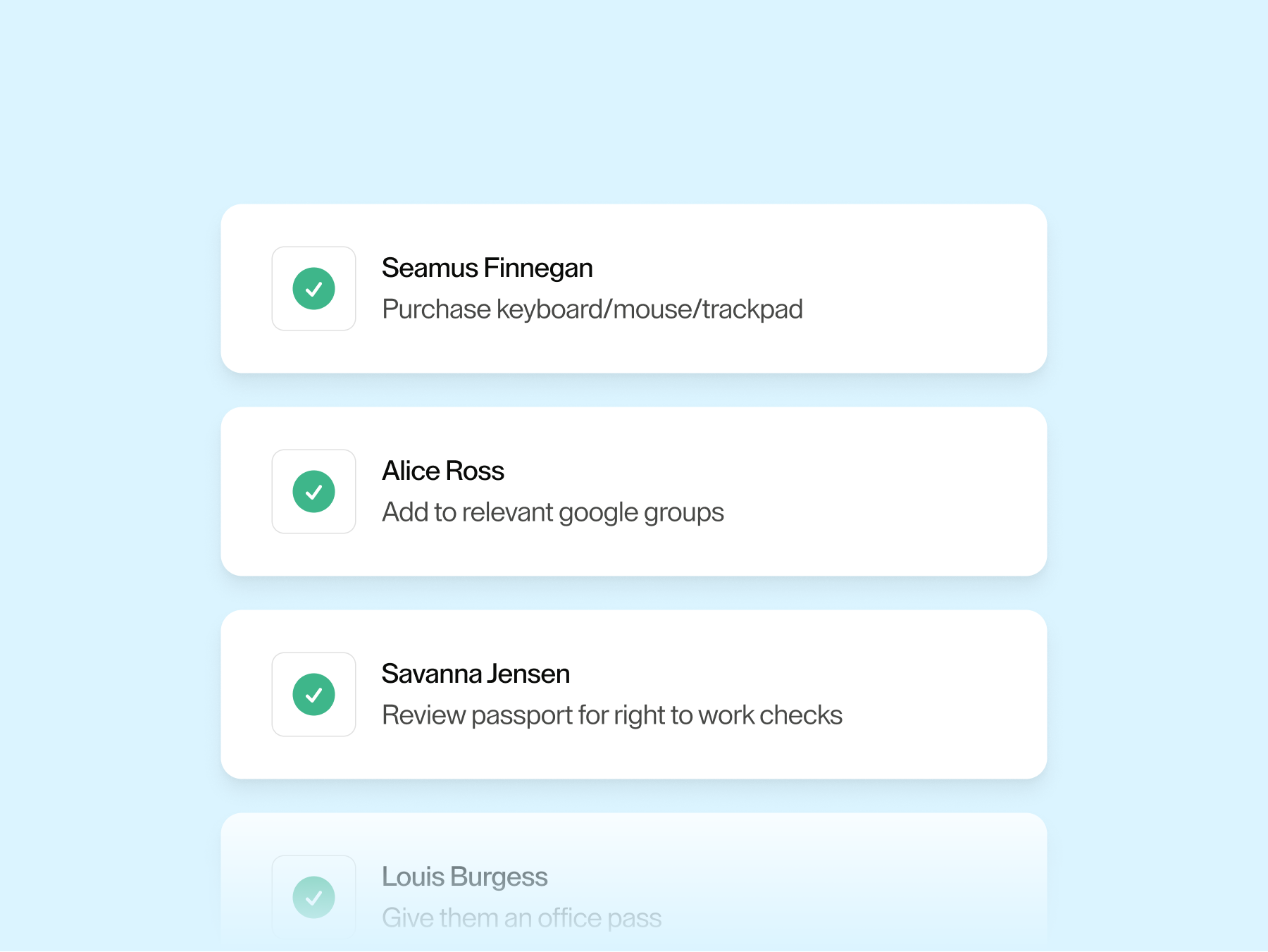 Self-serve onboarding · Onfolk Payroll Self-serve onboarding · Onfolk Payroll