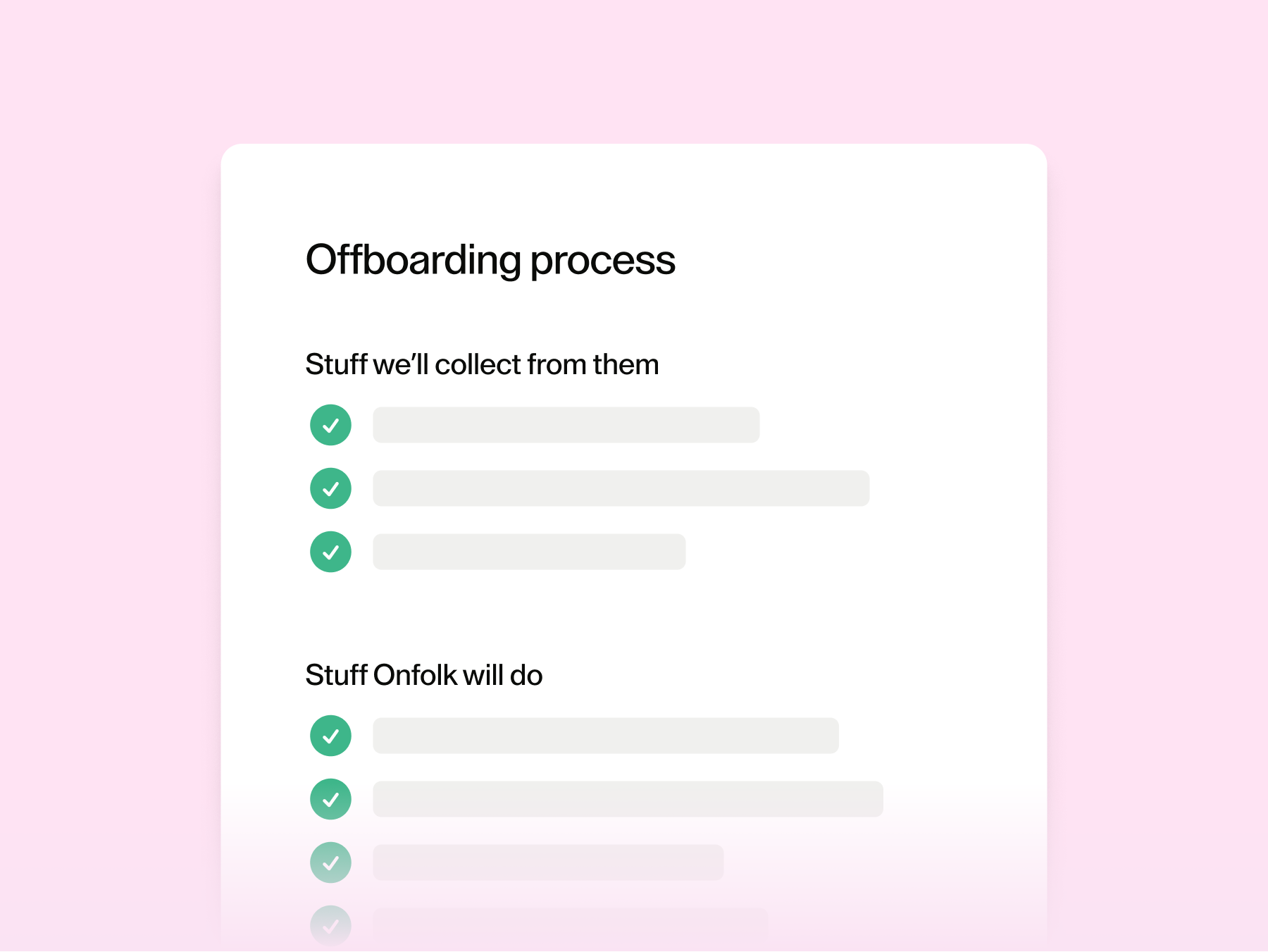 Self-serve onboarding · Onfolk Payroll Self-serve onboarding · Onfolk Payroll