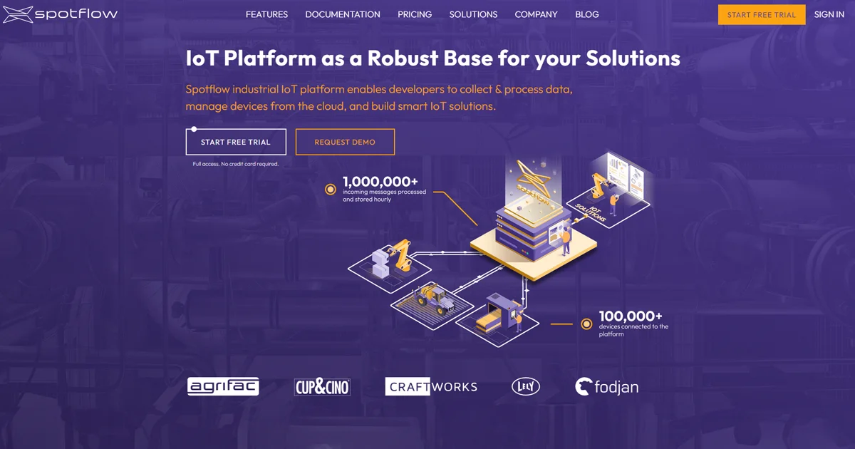 Spotflow: Streamlined IoT solution development