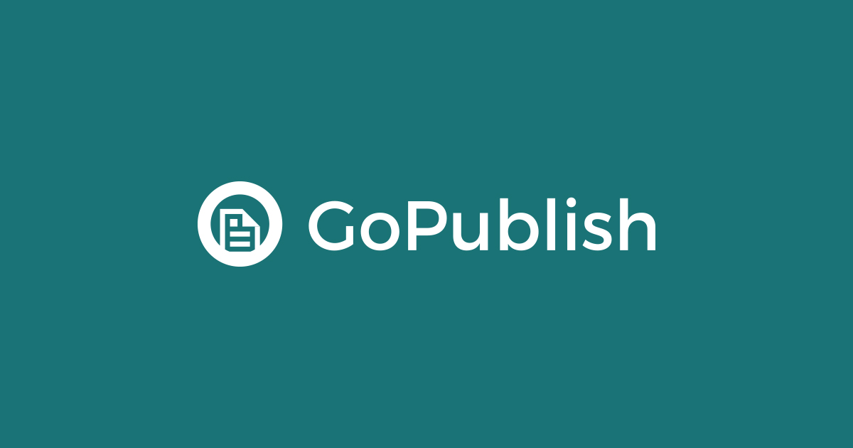 Perfectly streamlined print production with GoPublish