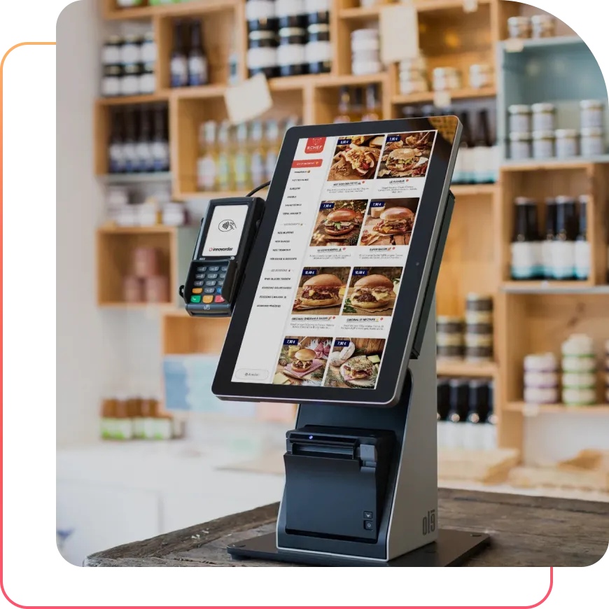 Borne de commande fast-food & restaurant - Innovorder