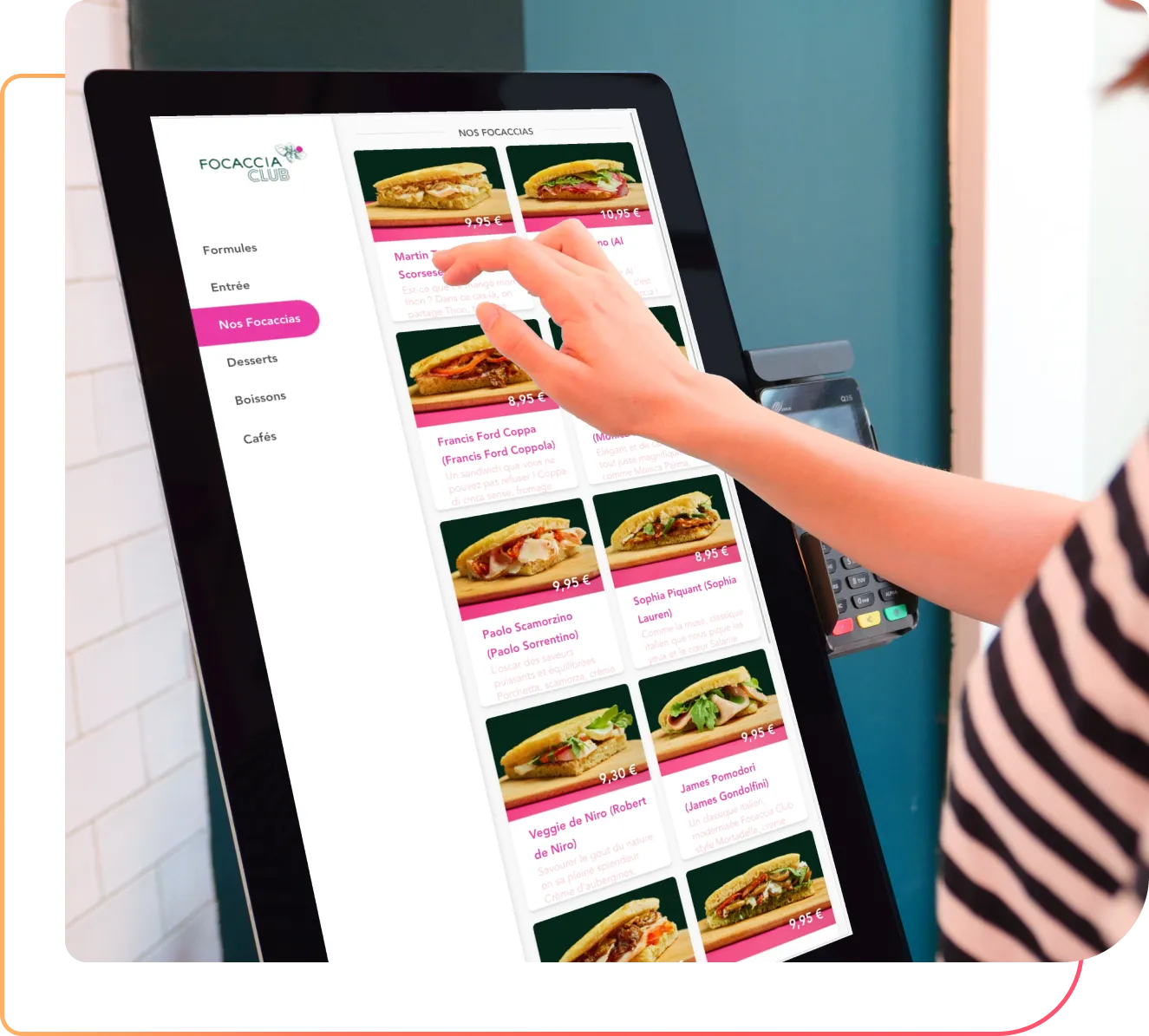 Self-ordering kiosks for fast food & restaurant - Innovorder