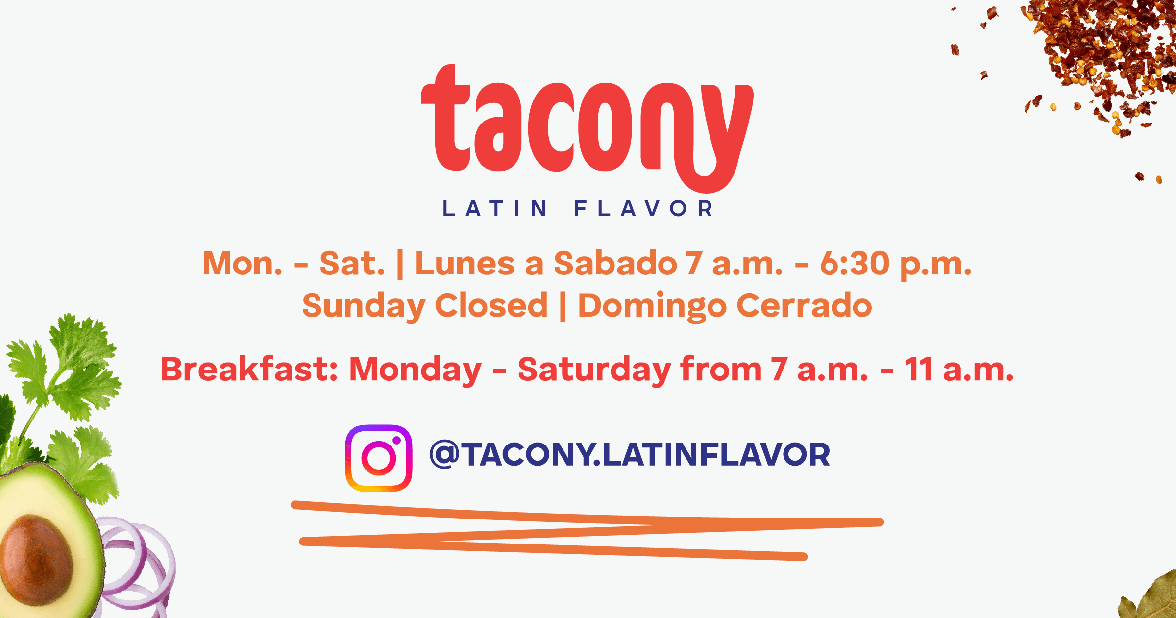 Tacony Latin Flavor | Spanish Food in Philadelphia