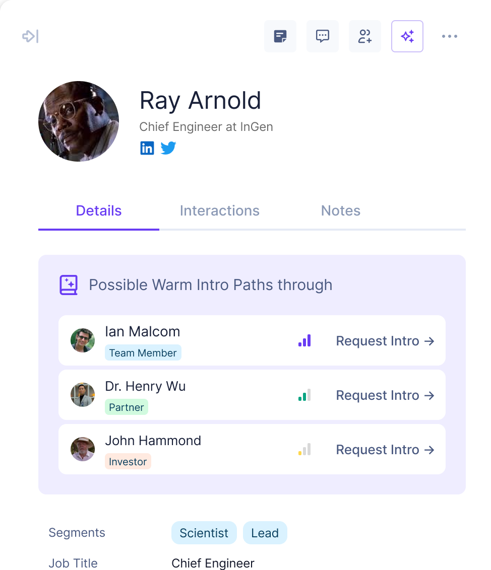Create warmer pipeline with Commsor | Go-to-Network