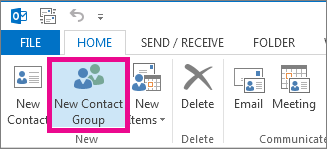 How to Create Distribution List and Mailing List in Outlook