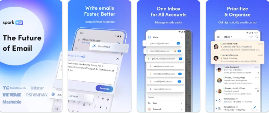 15 Best Email Apps for Android Users in 2024 : Compared & Reviewed