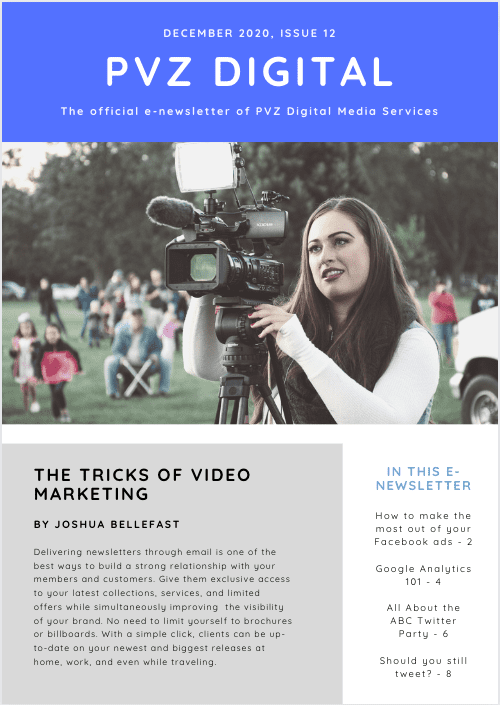 10 Newsletter Examples for Business with Editable Templates