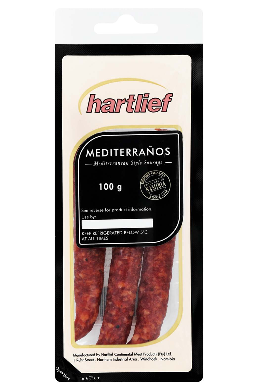 Hartlief Snack Range: Mediterraños