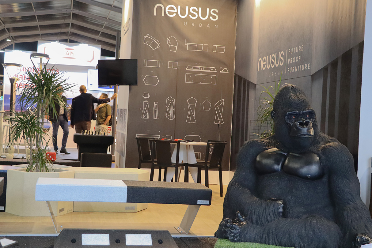 El mobiliario urbano sostenible llega a municipalia 2023