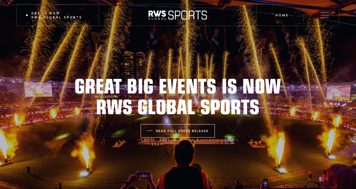 RWS Global Sports | (formerly Great Big Events)