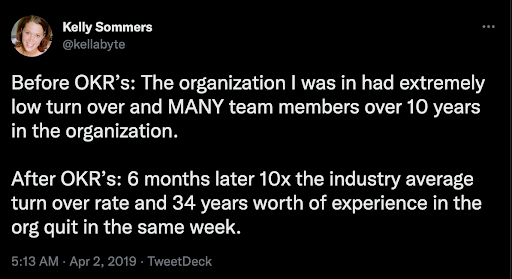 OKRs: How To Avoid The Trap That Kills Performance