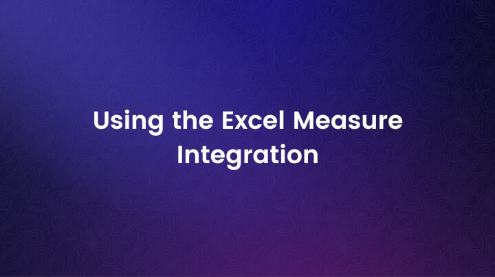 Setting Up the Excel Measure Integration - Cascade Videos