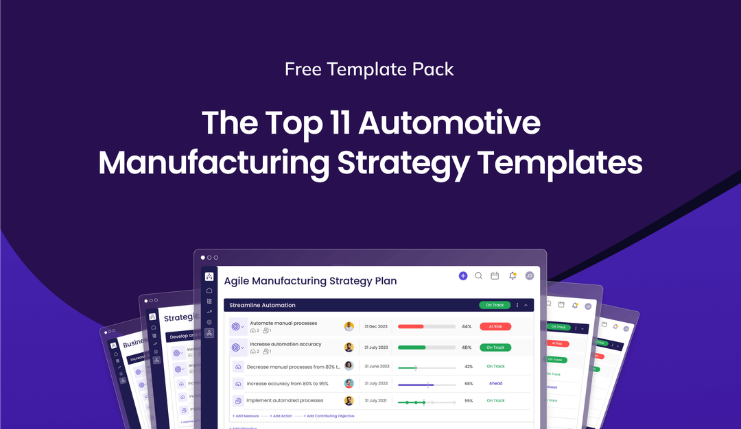 The Top 11 Automotive Manufacturing Strategy Templates