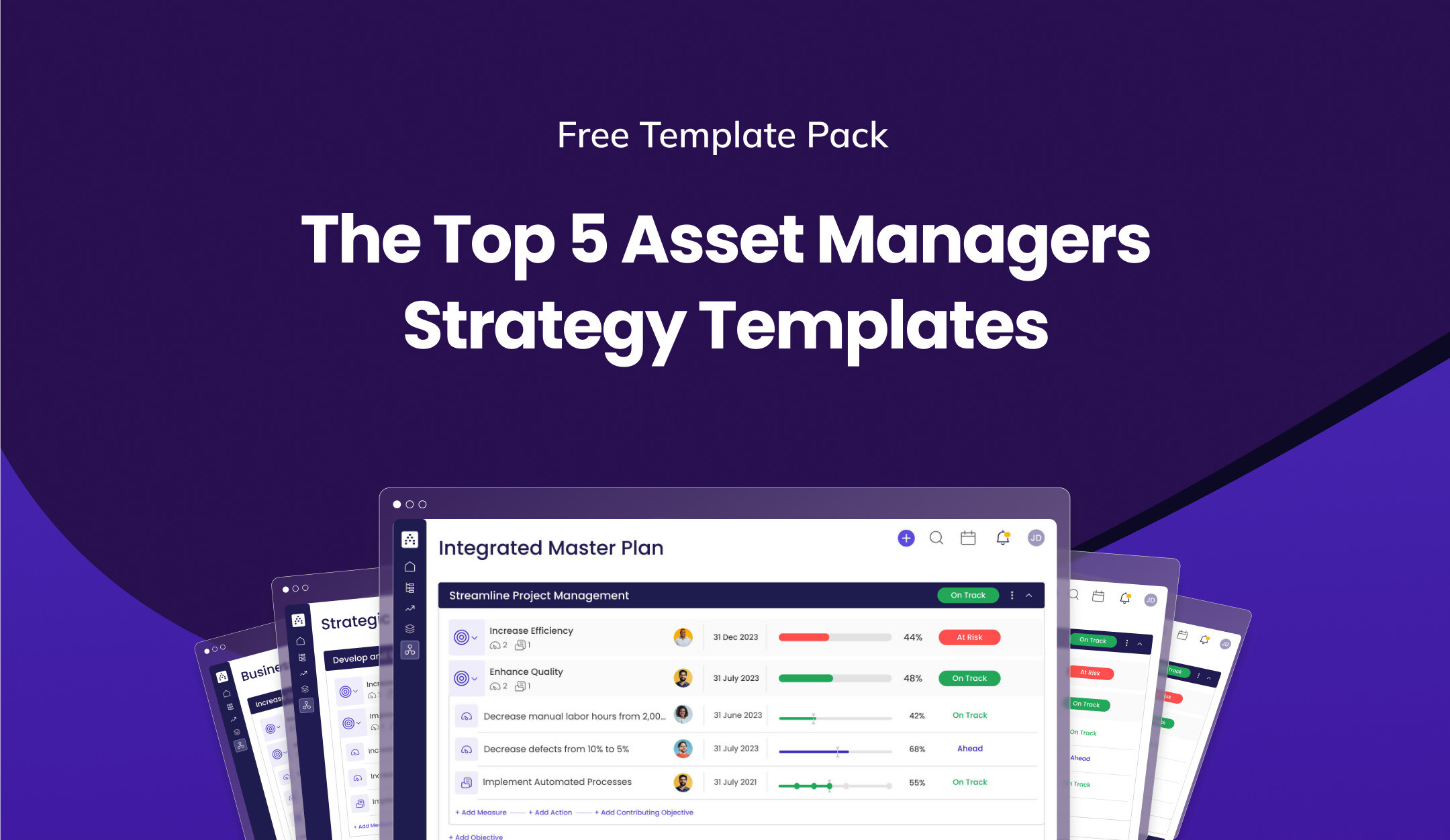 The Top 5 Strategy Templates For Asset Managers