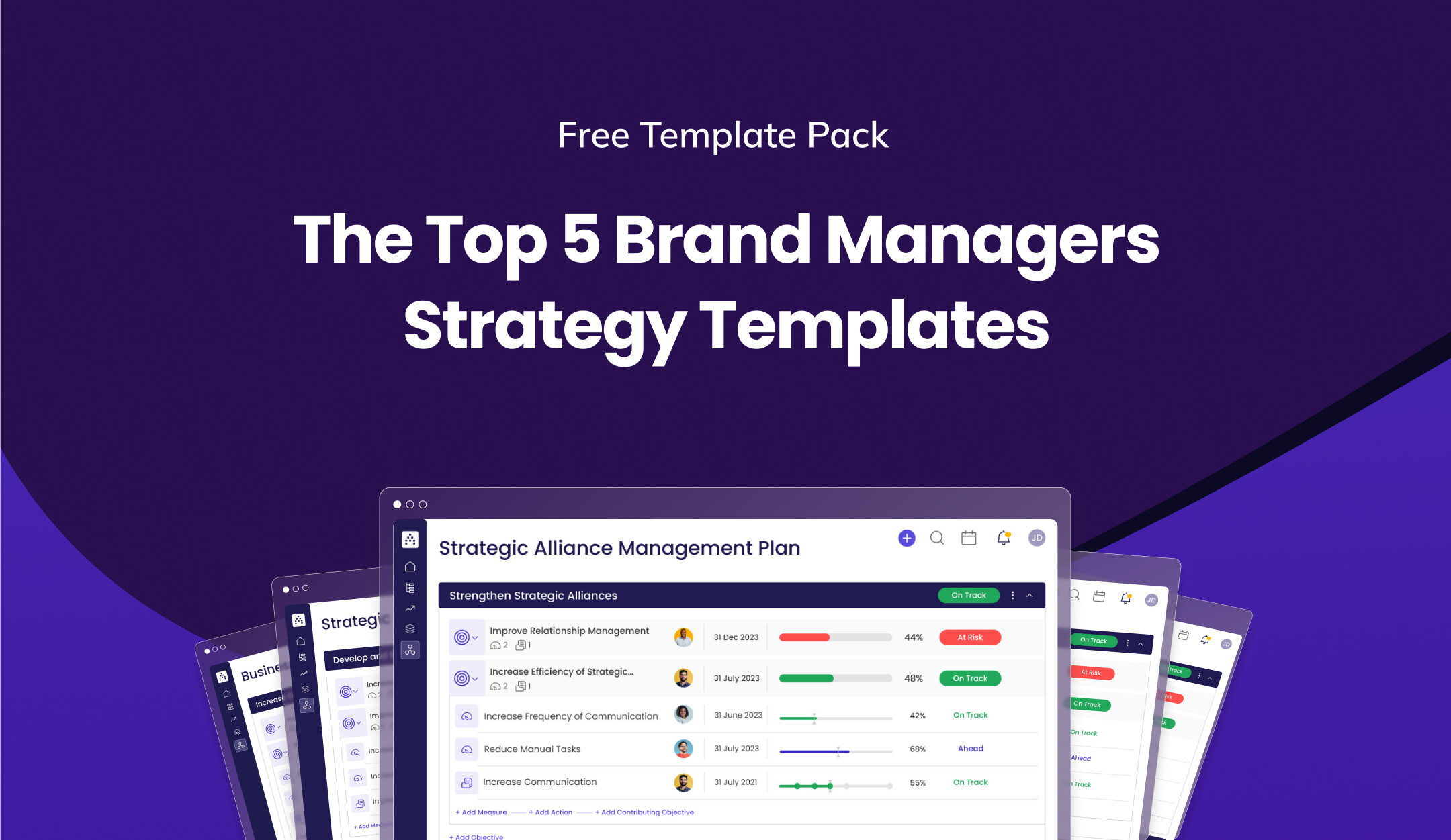 The Top 5 Brand Managers Strategy Templates