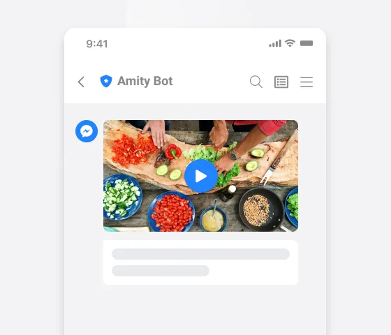Chatbot AI Facebook เพื่อยอดขายที่ดีกว่า | Amity Solutions