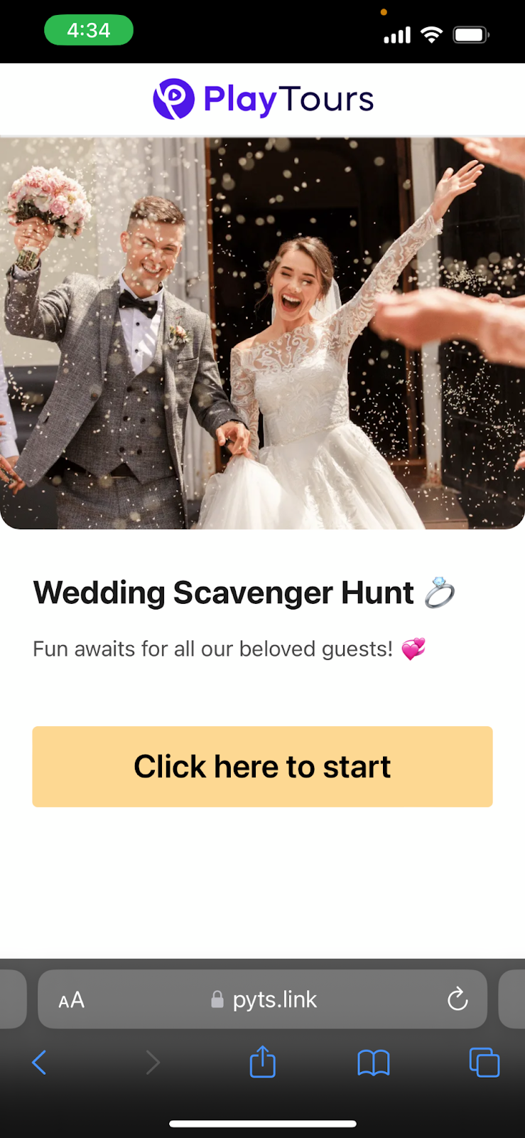 Make Your Wedding Activities Unique With A Scavenger Hunt App, PlayTours - PlayTours