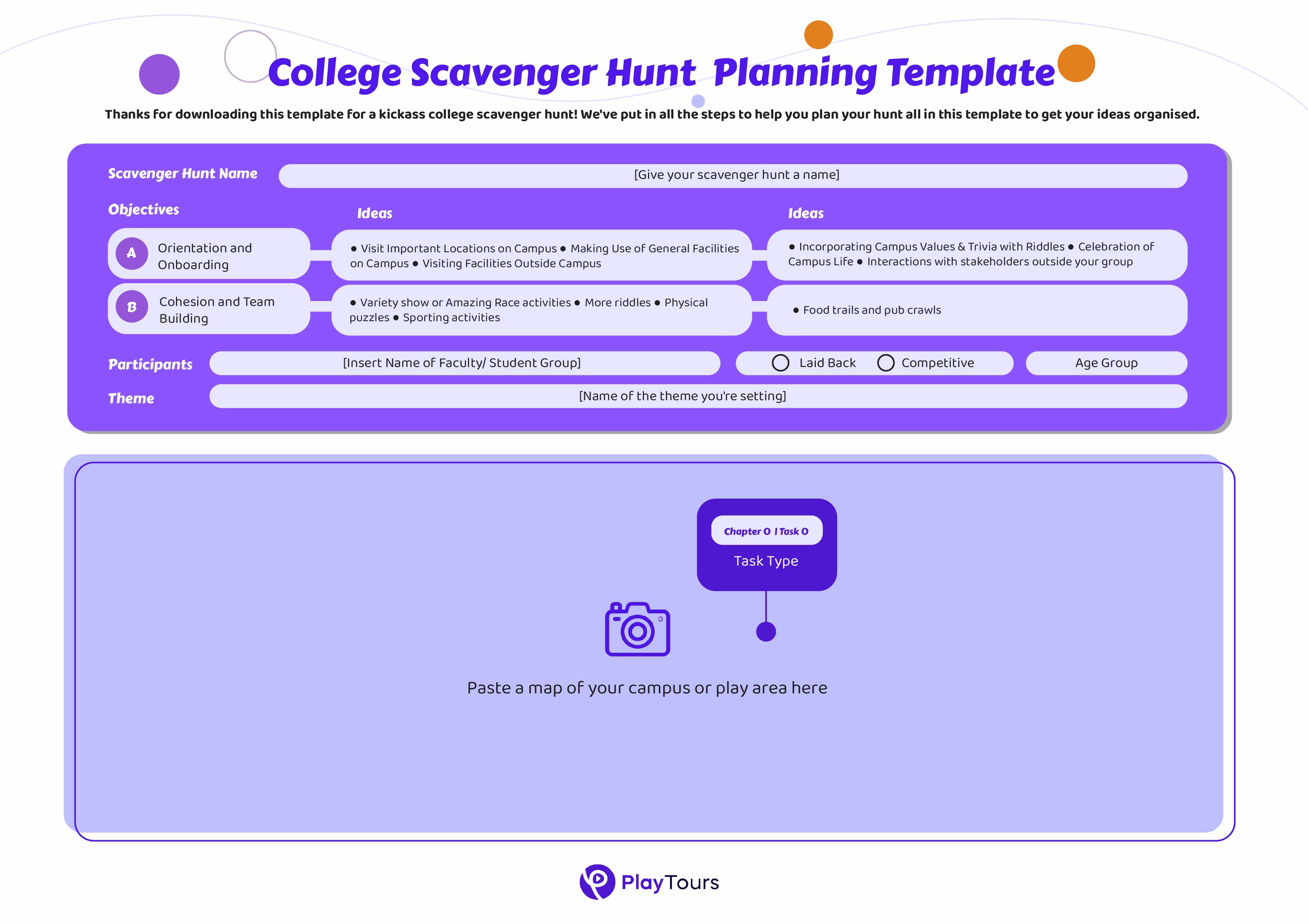 8 Ideas for Great College Campus Scavenger Hunts (Plus free scavenger ...