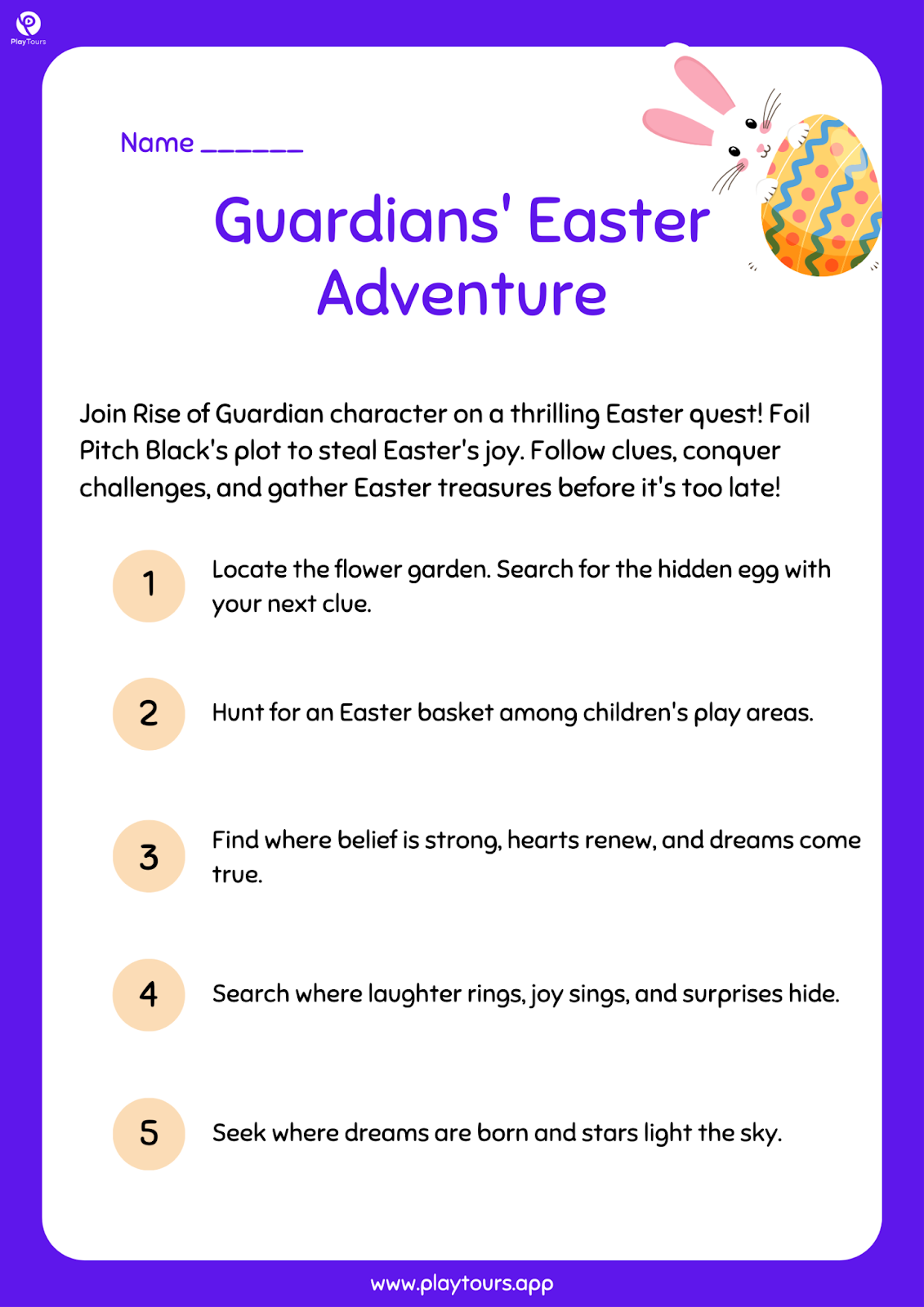 11 Easter Scavenger Hunt Ideas with Free Printable Game Cards - PlayTours
