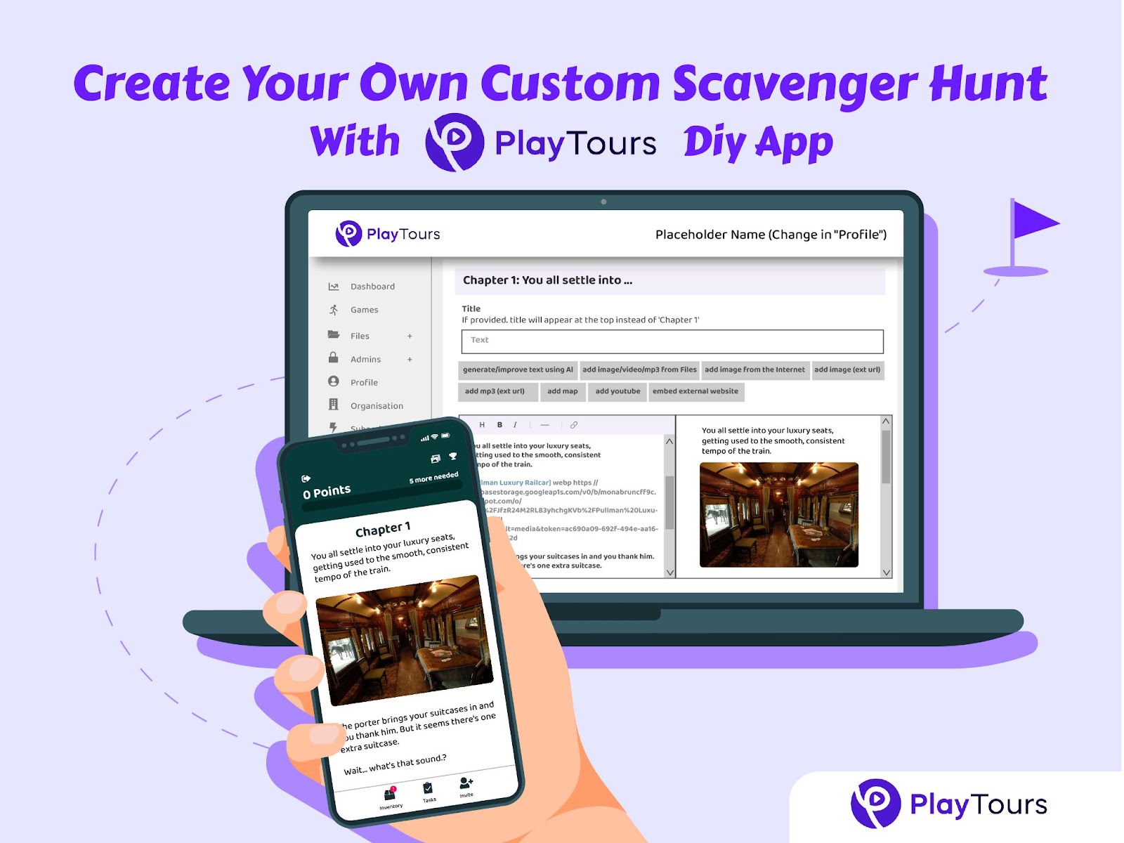 Customise Your Very Own Scavenger Hunts With PlayTours' DIY App - PlayTours