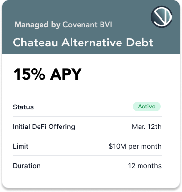 CHΛTΞΛU | DeFi meets Private Capital Markets
