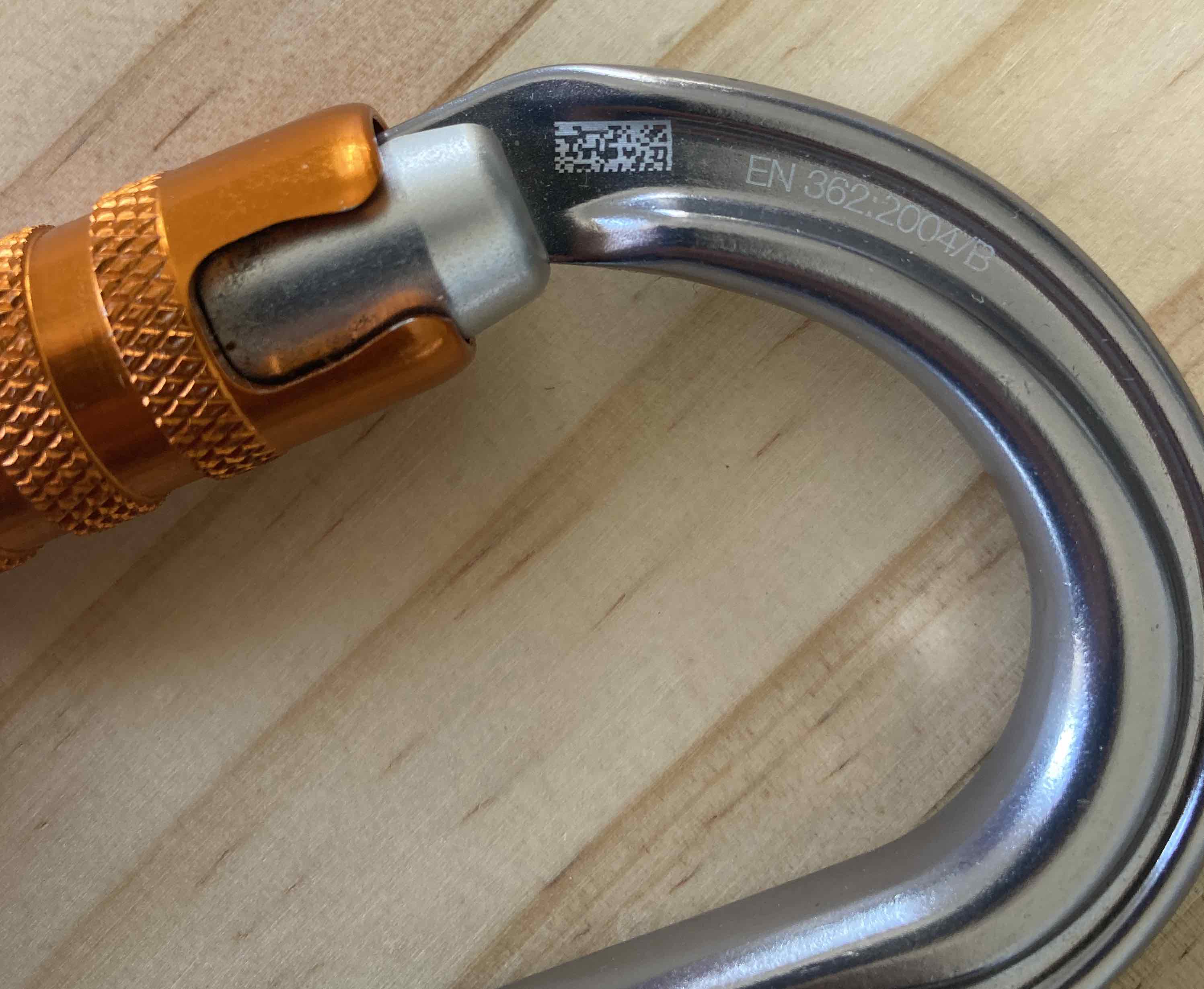 Using Petzl codes and other scannable technology