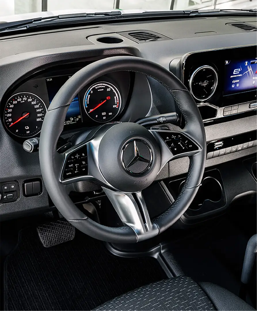 Buy a new Mercedes Benz Sprinter hearse on basis