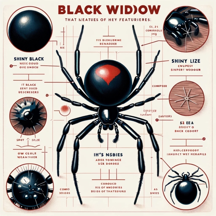 Blog- The Lethal Elegance of the Black Widow Spider