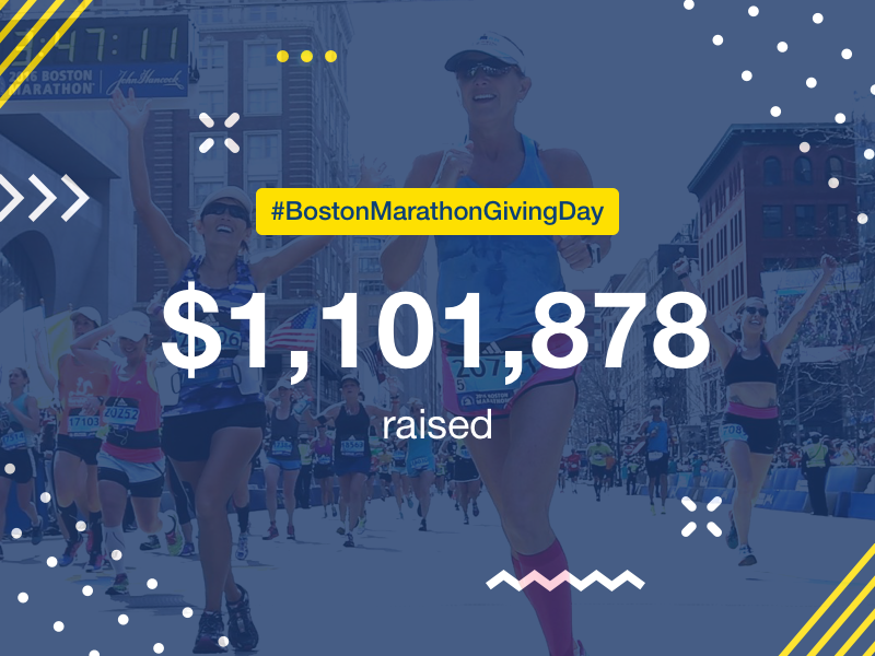 Revealed: Your Boston Marathon Giving Day impact!