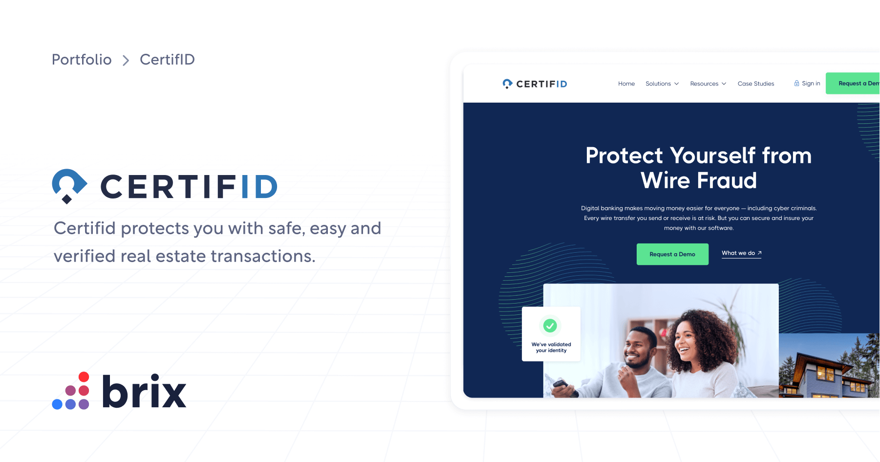 CertifID - Portfolio | BRIX Agency