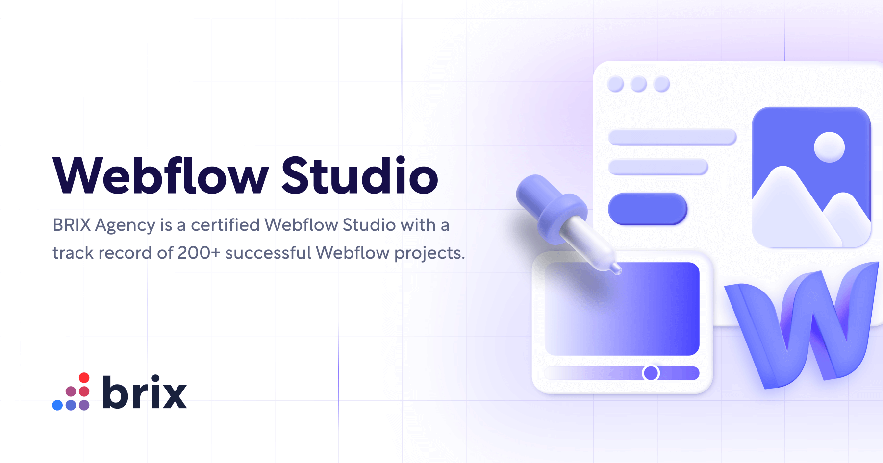We are a Leading Webflow Studio | BRIX Agency