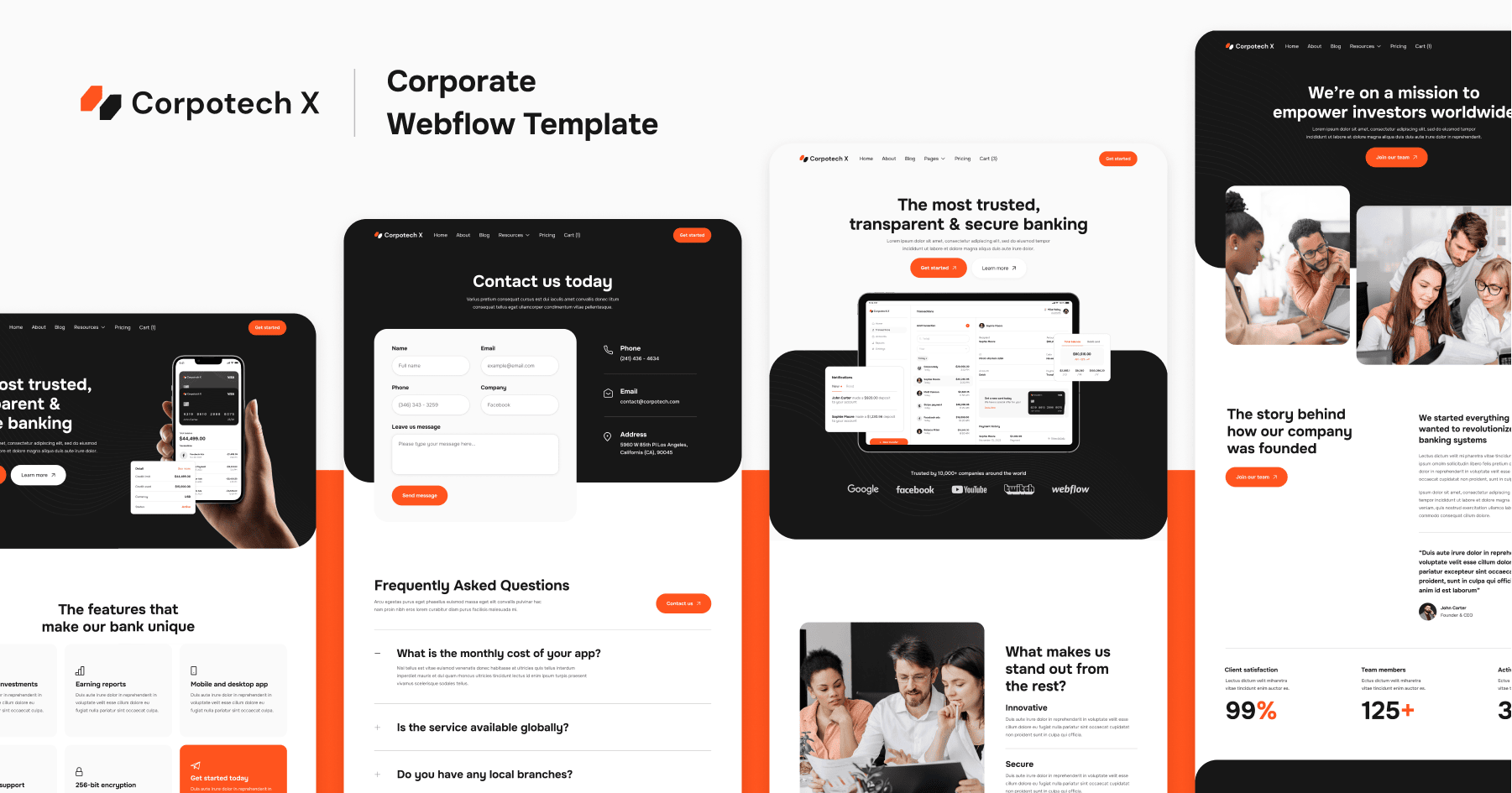 Checkout - Corpotech X - Webflow Ecommerce website template