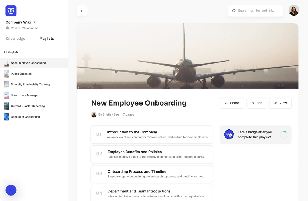 Pilot - Wiki and Knowledge Base for Google Drive Teams