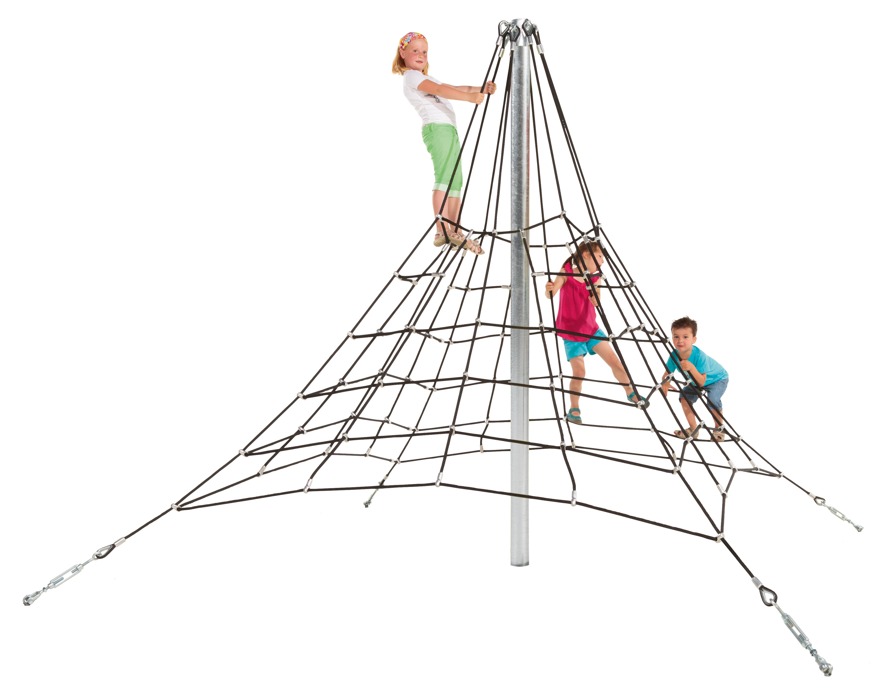Reinforced rope pyramid 2.7m | Reccreo