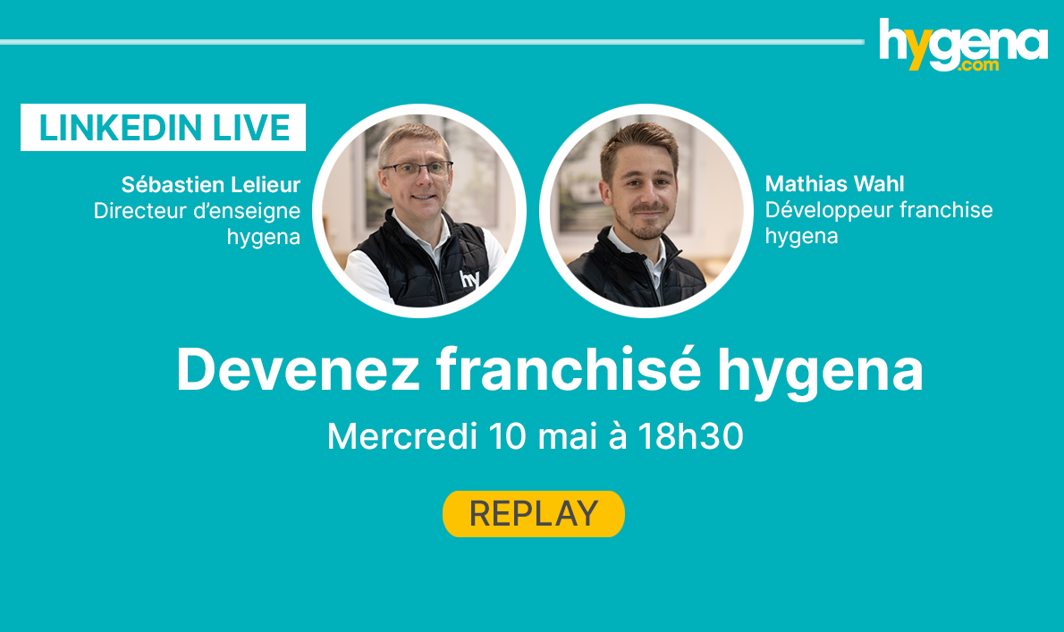 Replay LinkedIn live : Devenez franchisé hygena - Company X - Webflow ...