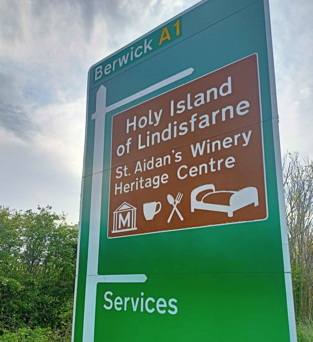 Lindisfarne Island Map